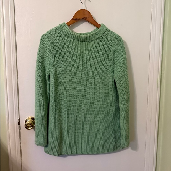 Talbots | Sweaters | Talbots Mint Green Womens Sweater 0 Cotton Medium ...